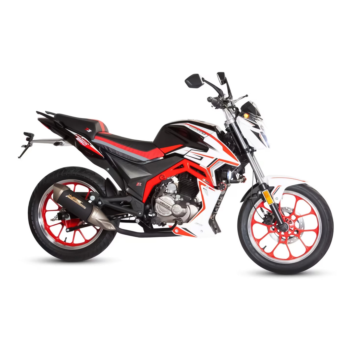 MOTOCICLETA VENTO FALKON 250 BLANCO/ROJO 2026 – Mondo di Moto