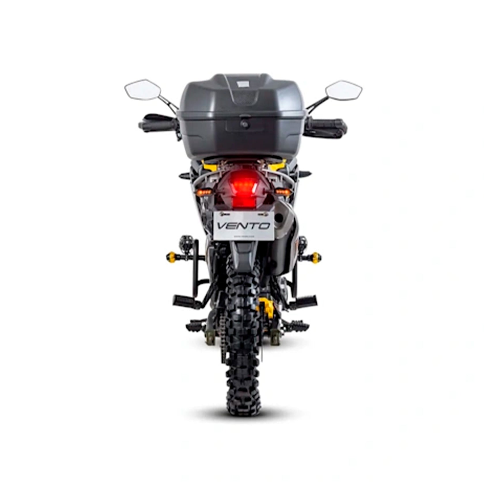 MOTOCICLETA VENTO DAKAR 300 GRIS MATE/AMARILLO 2026 – Mondo di Moto